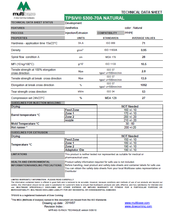 道康宁TPSIV:TPSIV 5300-70A-道康宁硅粉|道康宁硅酮母粒|阻燃剂|磷酸脂固态阻燃剂|K胶|热塑性弹性体TPE--东莞瑞驰化工有限公司
